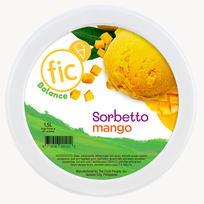 Mango Sorbetto – Fruits in Ice Cream