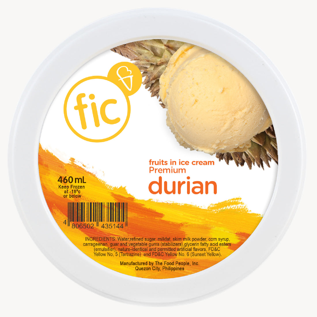 Durian Ice Cream – Fruits in Ice Cream